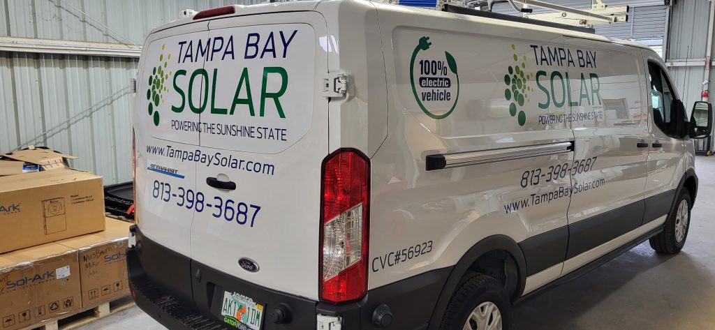 Tampa Bay Solar Buys Two Electric Service Vans